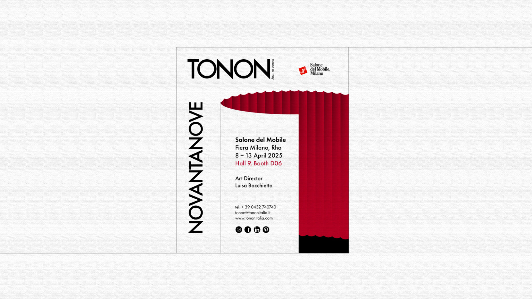 Tonon - Design and quality Made in Italy